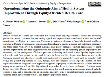 Home Page - EQUIP Health Care | Research to Improve Health Equity